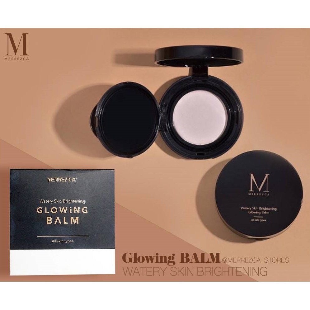 merrezca Watery Skin Brightening Glowing Balm Foundation Shiny Face ...