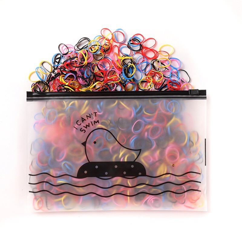Disposable Sanrio Rubber Band Colorful Small Elastic Hair Band Ponytail ...