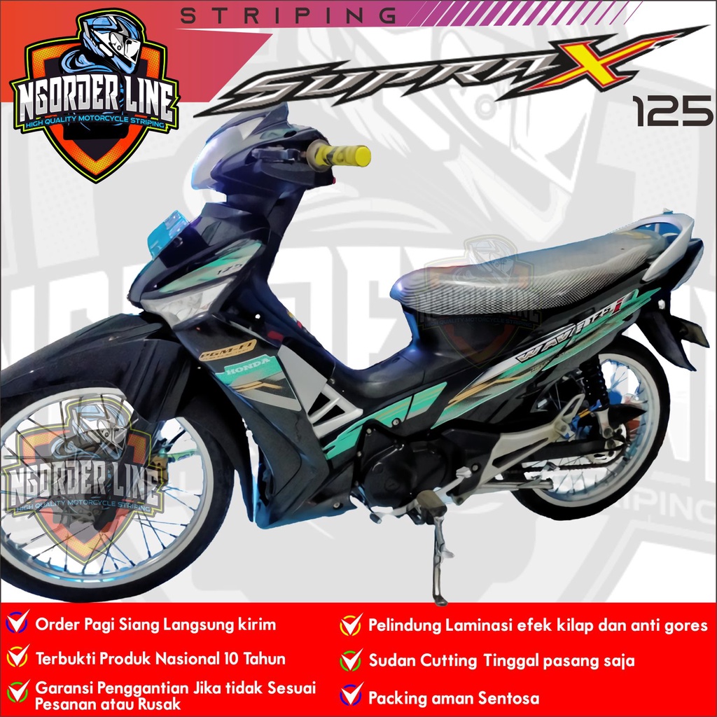 Honda WAVE 125i 2012 Motorcycle Striping Sticker | Shopee Philippines