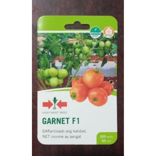 GARNET F1 HYBRID TOMATO 200 SEEDS (EAST WEST) | Shopee Philippines