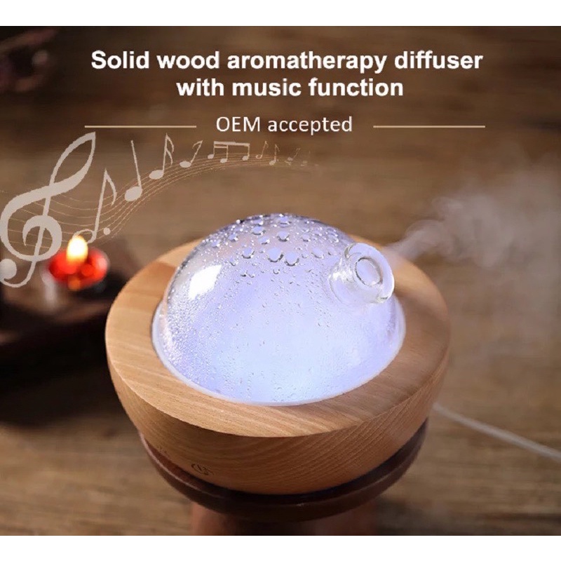 Ultrasonic Diffuser with Music / Mini Aria Diffuser / Arya Diffuser ...
