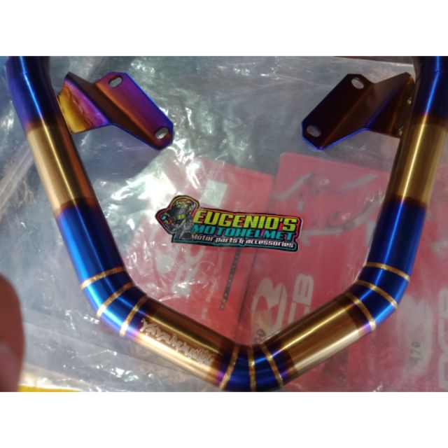 Titanium Grab bar for yamaha Nmax (yayaminin) | Shopee Philippines