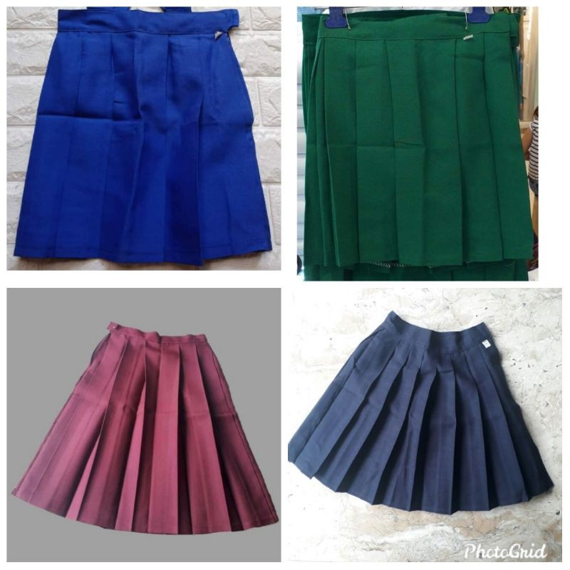 SCHOOL UNIFORM PALDA (ROUND PLITS) | Shopee Philippines