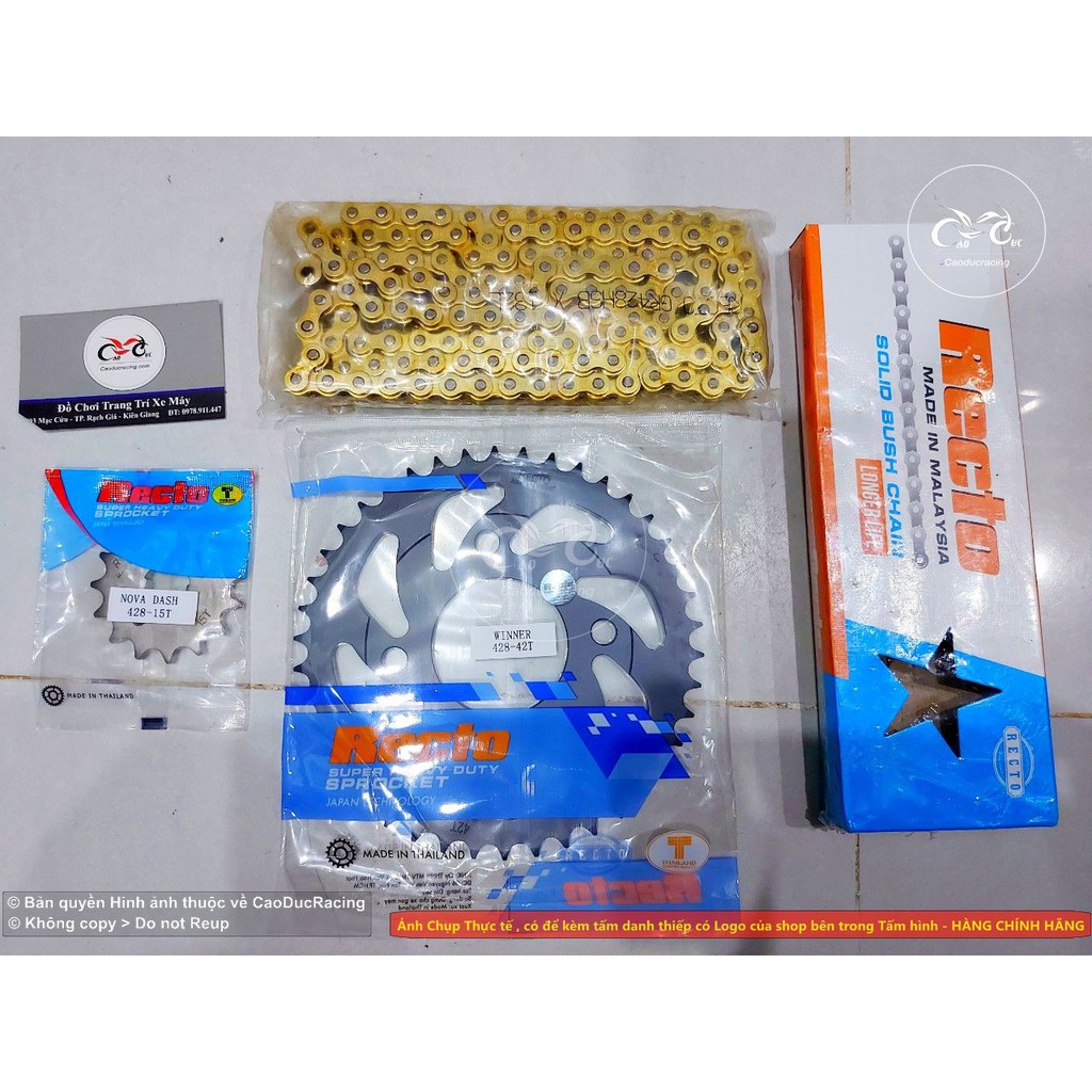 Nsd Winner Recto V1 X sonic CBR Thailand complete set of sprockets and ...