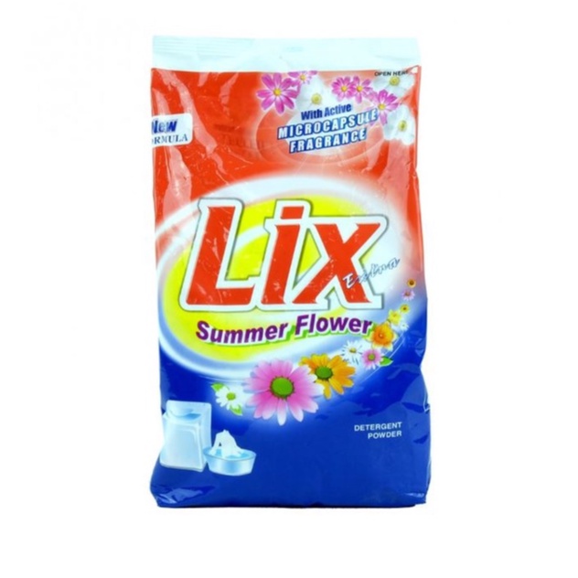 Lix Laundry Detergent Powder Summer Flower 1 Kg | Shopee Philippines
