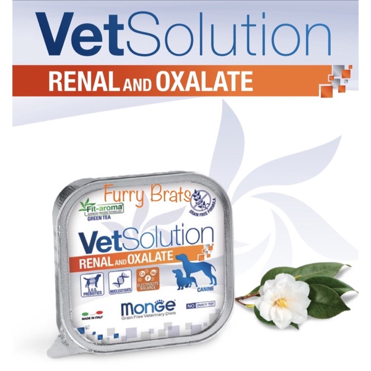 VetSolution CANINE Renal and Oxalate Dietetic Food for Dogs 150g (Exp ...