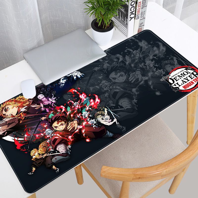 Anime Demon Slayer Kimetsu No Yaiba 60x30/90x40cm Large Keyboard Desk ...