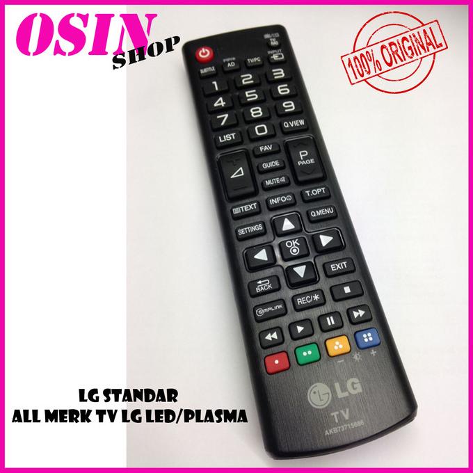 Lg Original TV Remote Guaranteed 100% ALL TYPE TV Brands | Shopee ...