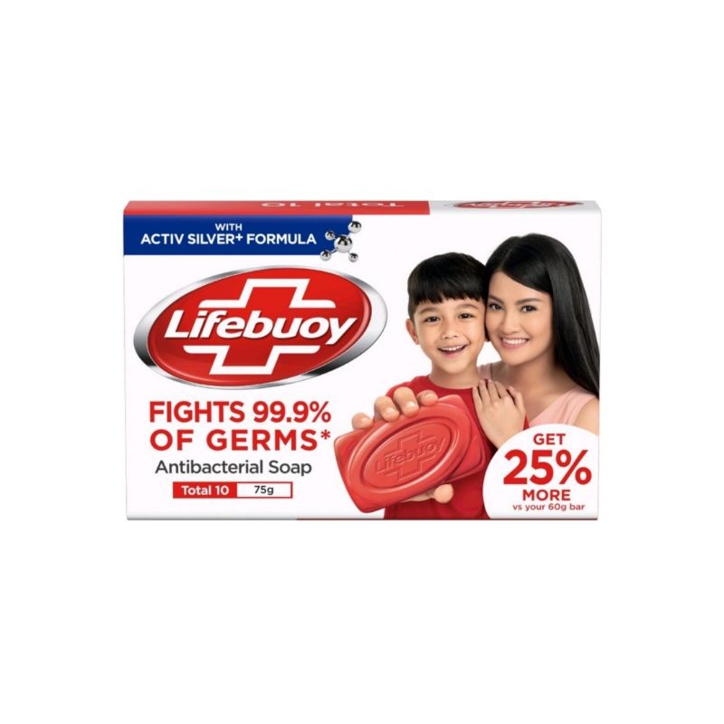 Lifebuoy Antibacterial Soap 75g 110g Shopee Philippines