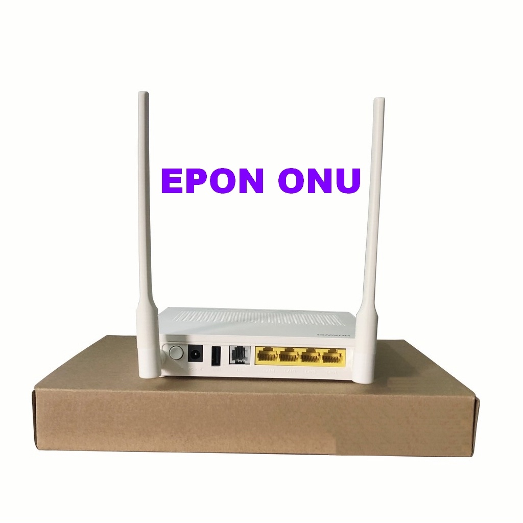 New EG8141A5 EPON GPON XPON ONU FTTH Gigabit Modem Router 1GE + 3FE + 1tel + Wifi English ...