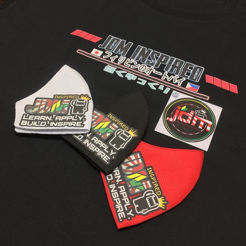 Jdm Inspired Mask (Jdm Inspired Merch) | Shopee Philippines