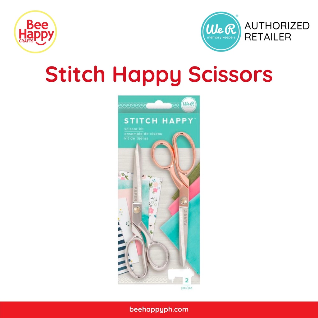 Stitch Happy Scissors We R Memory Keepers | Shopee Philippines