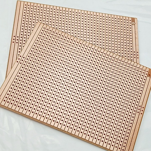1pc JIADO 74x100mm Copper Strip Board, 957 Holes PCB Prototype ...