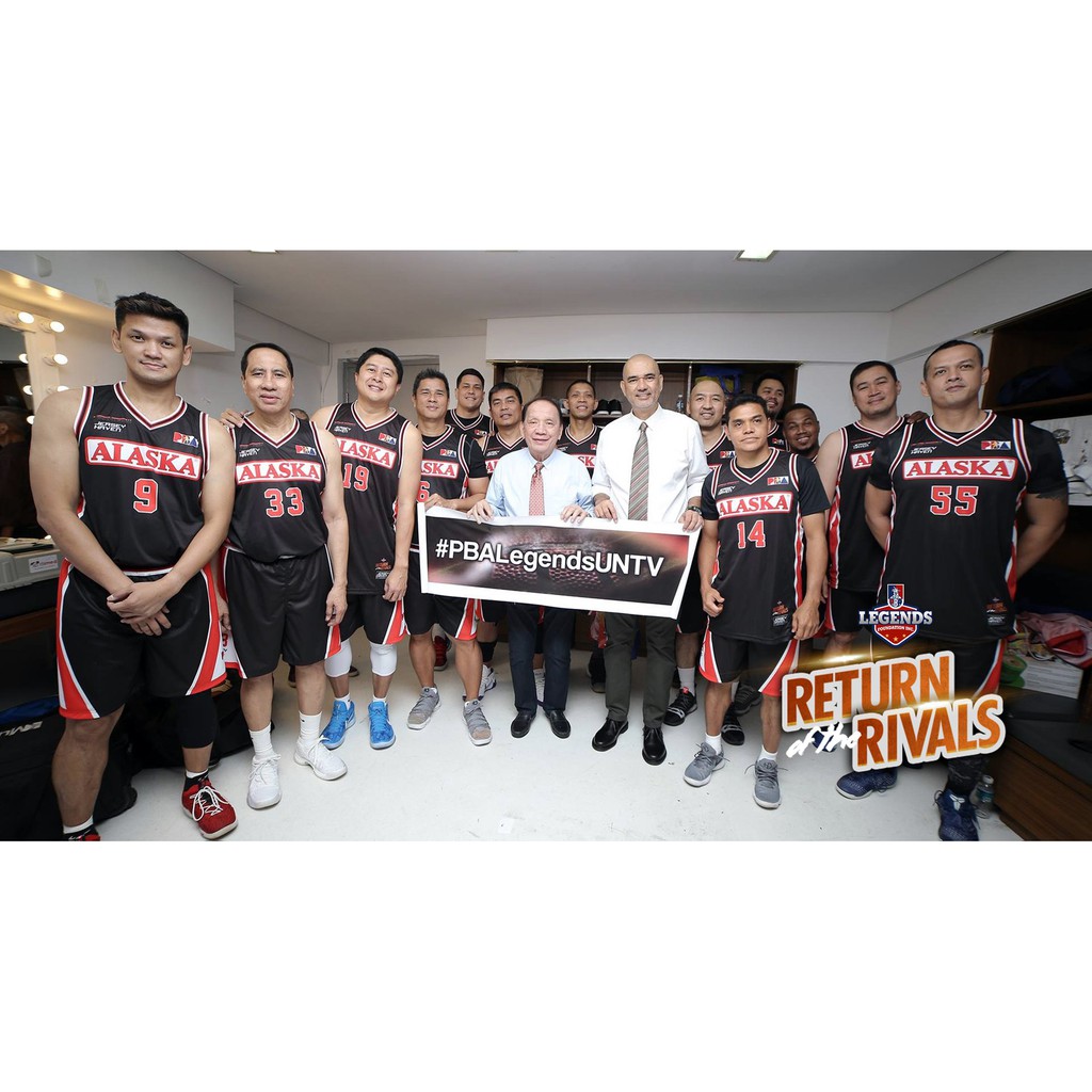 PBA Retro Alaska Milkmen Replica Jersey UNTV Return of the Rivals ...