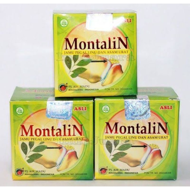 Montalin Herbal Capsule (Original) (1 box/ 10 sachets/ 40 capsule ...