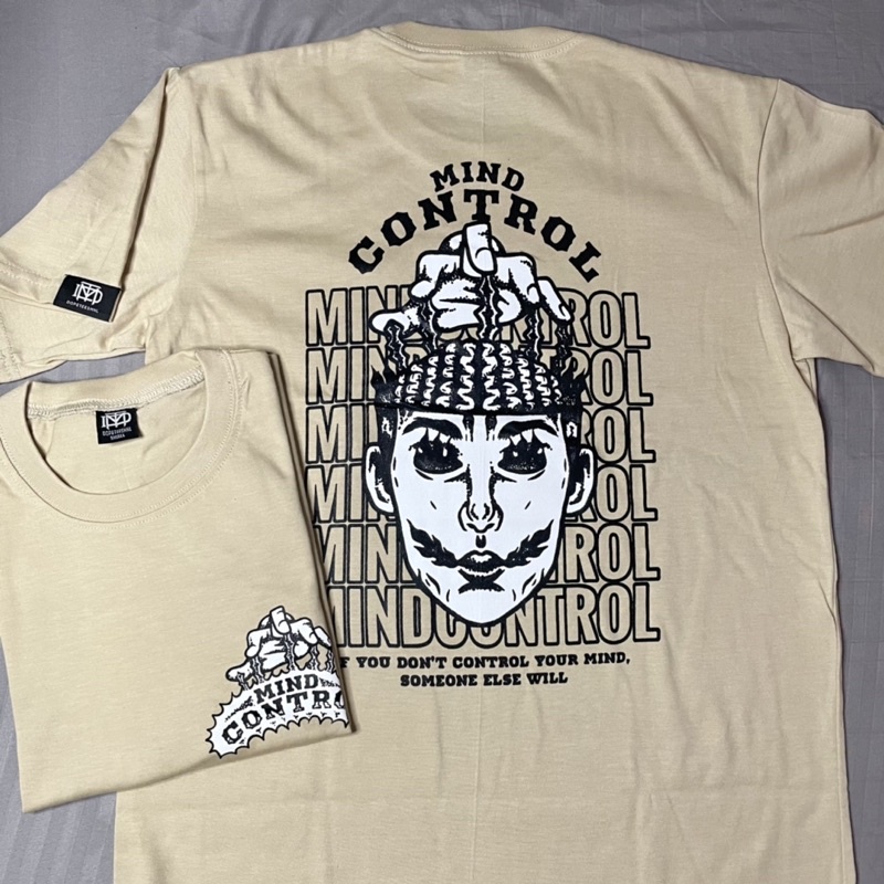 Mind Control Shirt (front and back print with tiketa) Tshirt For Men ...