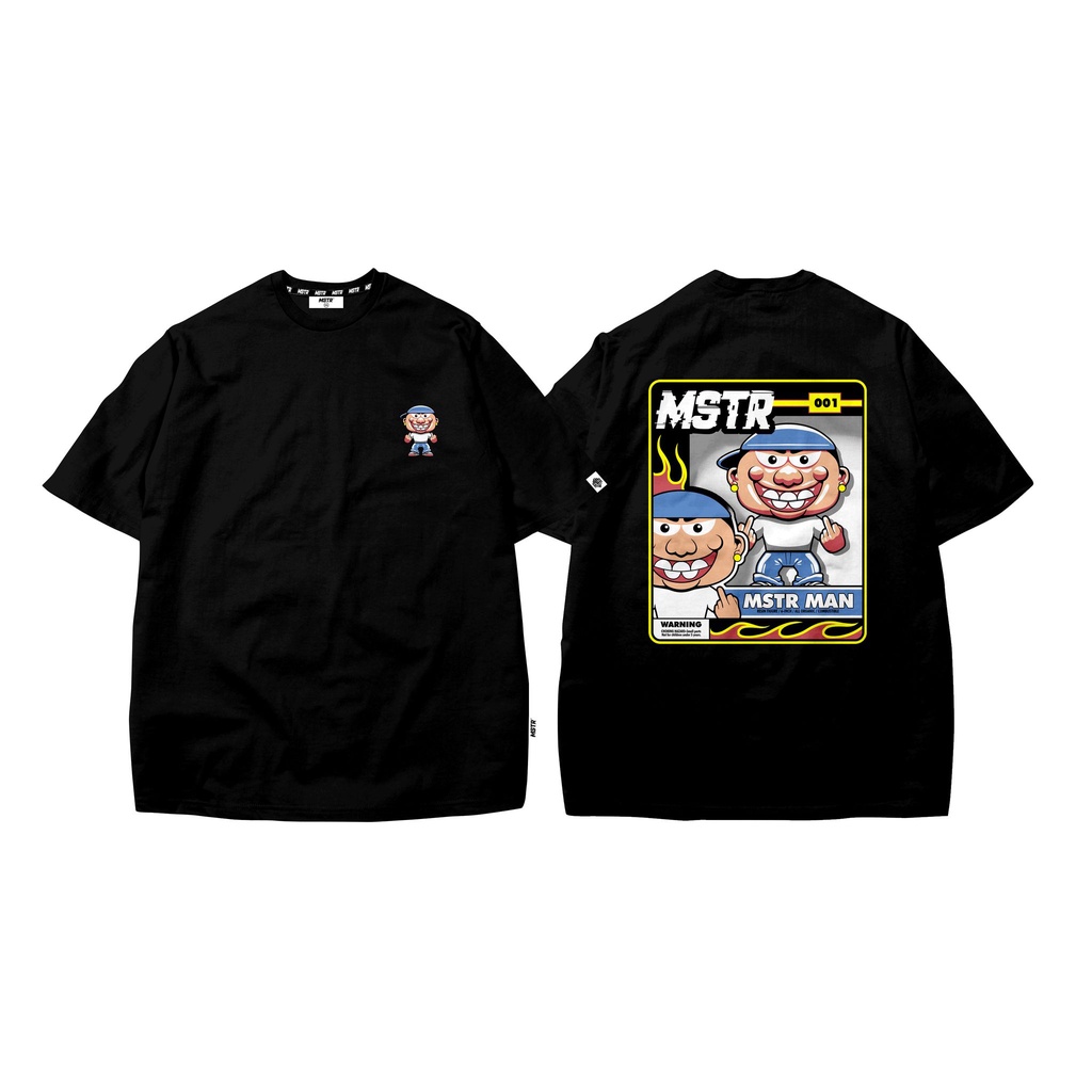 MSTR CO. - TOY COLLECTION "MSTR MAN" Men T-Shirt (Black) | Shopee ...