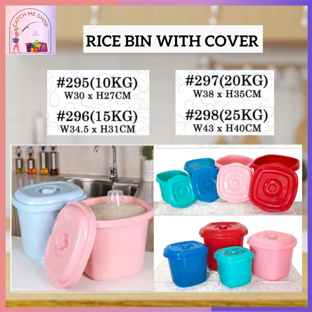 High Quality Rice Storage Box Kitchen Container 10KG Rice Dispenser ...