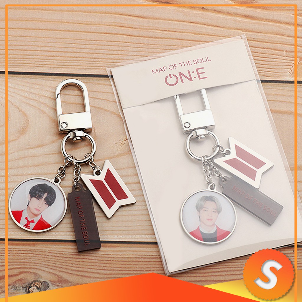 BTS ON:E 1:1 High Quality Keyring HD JK V JIMIN JIN SUGA RM J-HOPE One ...