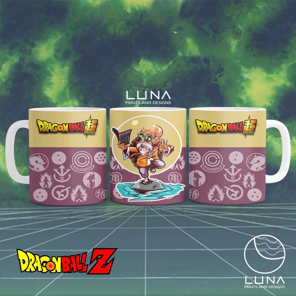 Dragon ball chibi Mug Collection Goku, Gohan, Cell, Brolly, Beerus ...
