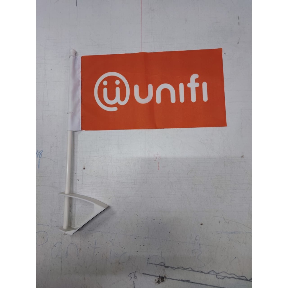 Unifi Bendera Kereta Car Flag Two Side Printing | Shopee Philippines