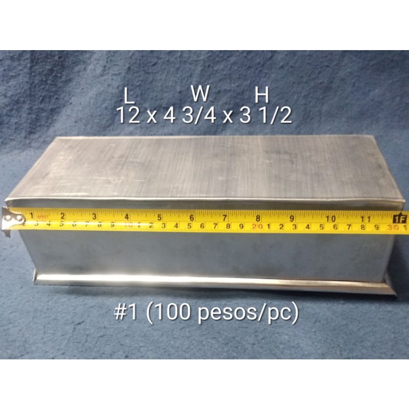 Bread Loaf pan with cover/lid | Shopee Philippines