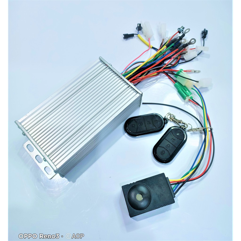 ebike controller 48-60volts 28A, 500-600watts with reverse and keyless ...