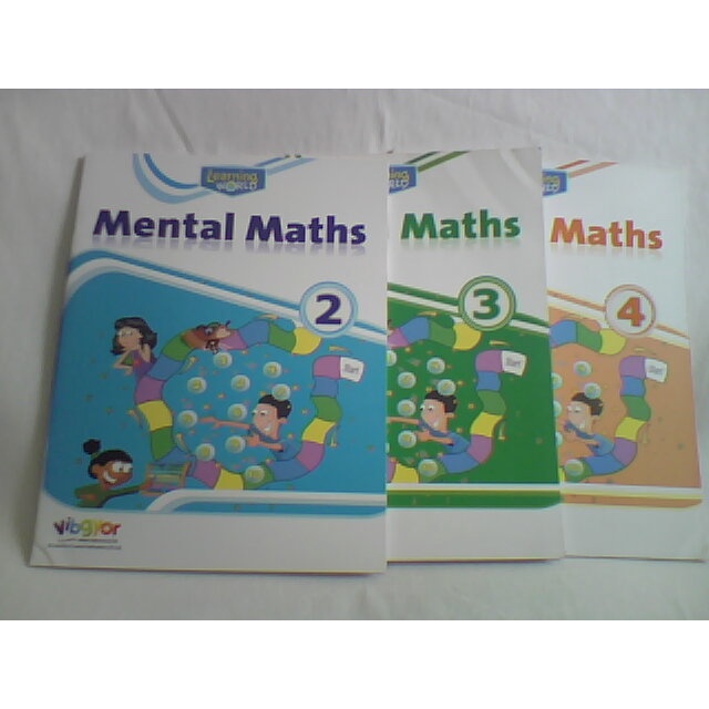 Mental Maths 2, 3, 4 from Learning World Books Mental Math Mathematics ...