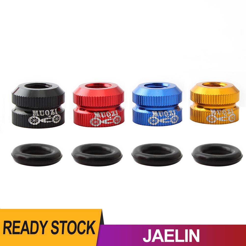 Jae MTB Bike Vacuum Tire Mouth Nut Cycling Inner Tube Valve Nozzle Lock ...