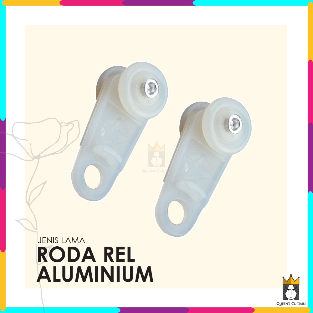 25pcs Roda Rel Besi Jenis Lama (Roller For Old Styled Steel Rail ...