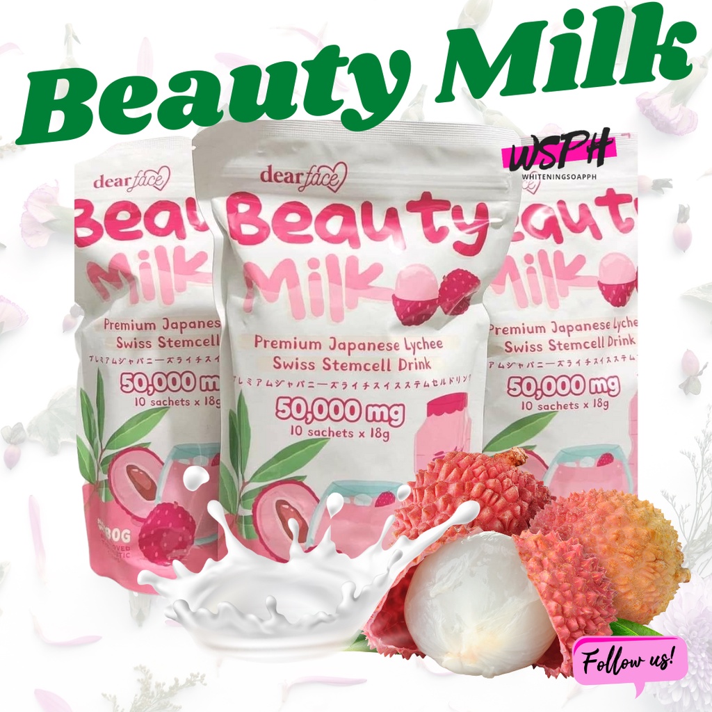 Beauty Milk Melon Beauty Milk Stawberry Ichigo Beauty Milk Lychee ...