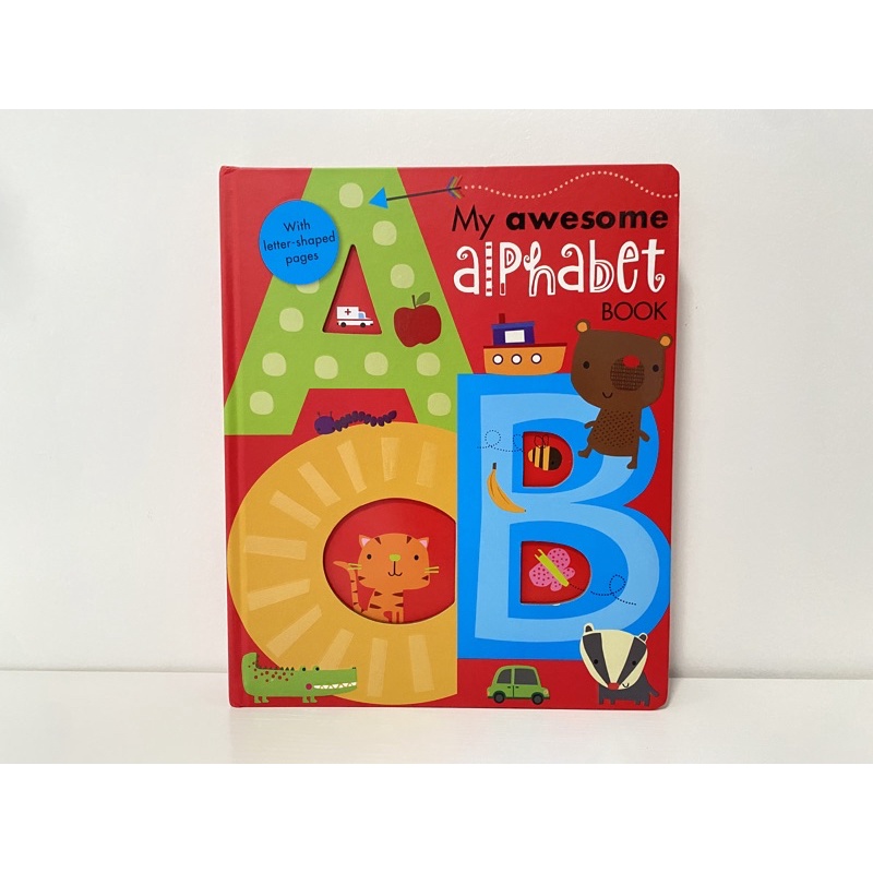 My Awesome Alphabet Book Board Book Brand New ABC, Letters | Shopee ...