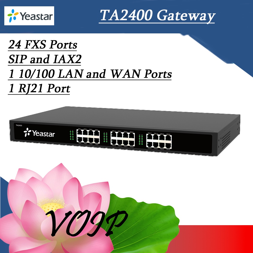 Yeastar TA2400 24 FXS Analog Gateway (VAT INC PRICE) | Shopee Philippines