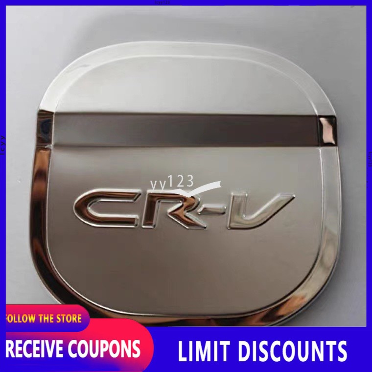 Chrome Car Styling Fuel Tank Cap Gas Box Cover Frame Panel For honda ...