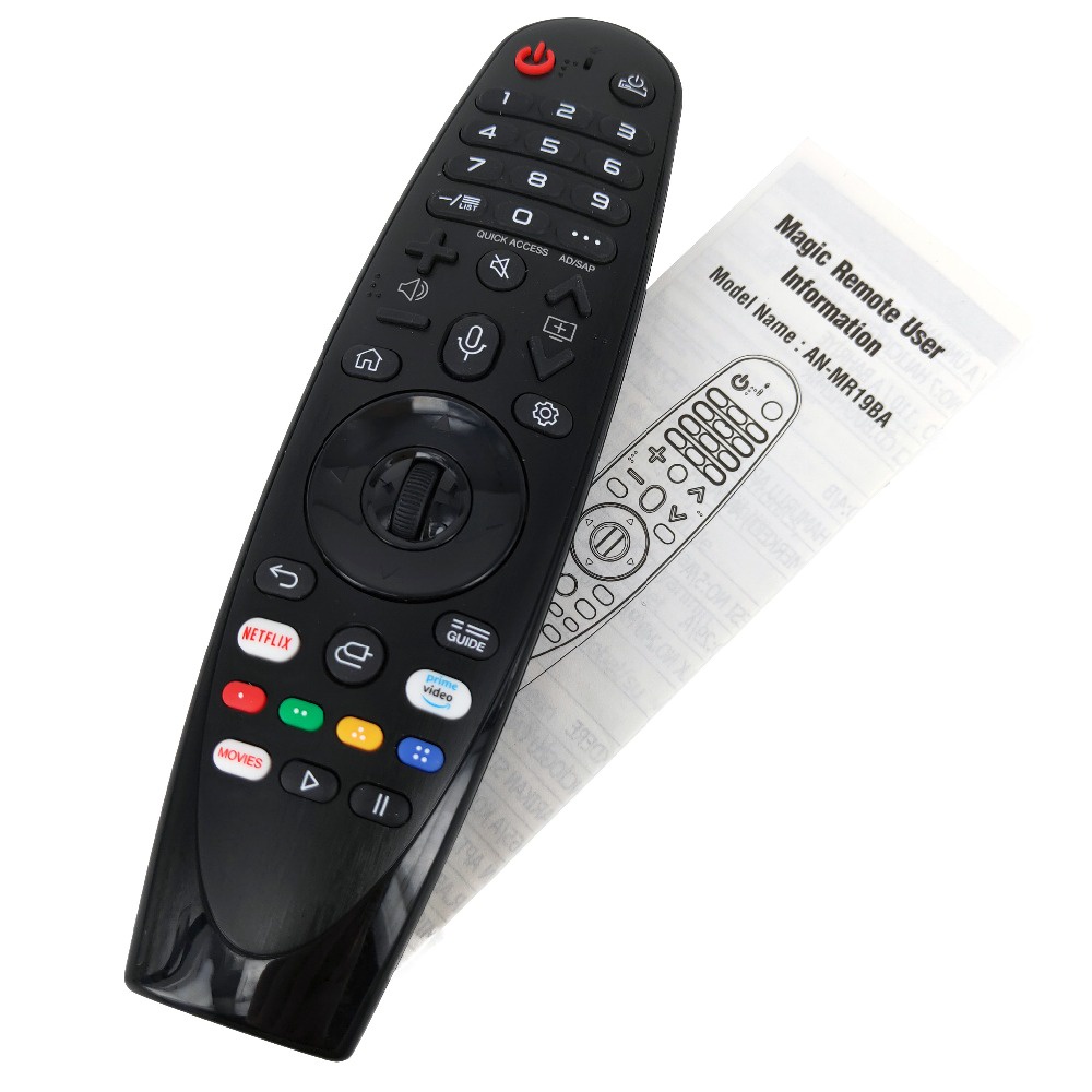 LG TV Magic Voice REMOTE CONTROL AN-MR19BA 4K UHD Models UM80, UM75 ...