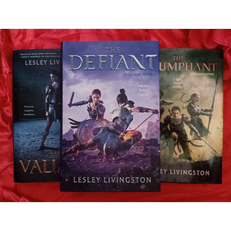 The Valiant Series by Lesley Livingston | Shopee Philippines