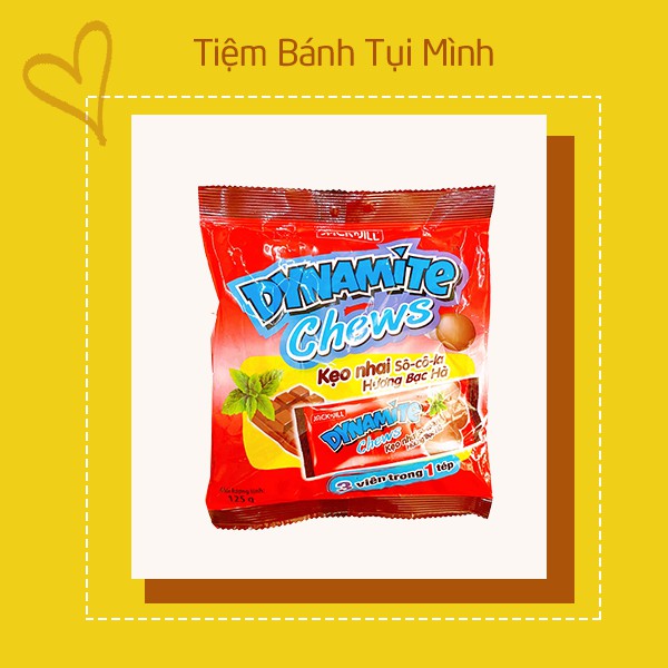 Dynamite Chews Mint Chocolate Chewing Candy 125g | Shopee Philippines