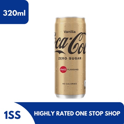 Coke Zero Sugar Vanilla, 320ml | Shopee Philippines