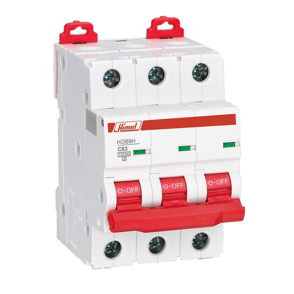 Himel Miniature Circuit Breaker HDB9 3P | Shopee Philippines