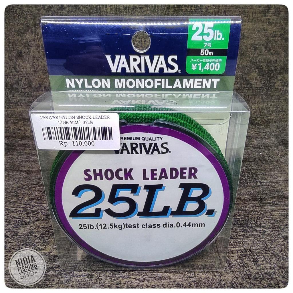 Leader String | Varivas SHOCK LEADER NYLON MONOFILAMENT | Premium Nylon ...
