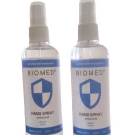 Hand SANITIZER SPRAY ALCOHOL 70% BIOMED 100ml | Shopee Philippines