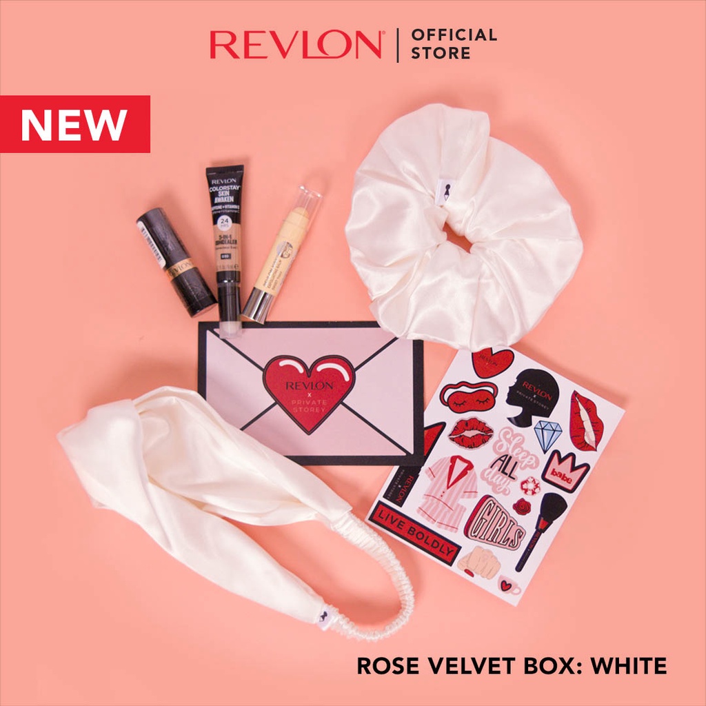 Revlon x Private Storey Limited Edition Collab: Rose Velvet Box ...