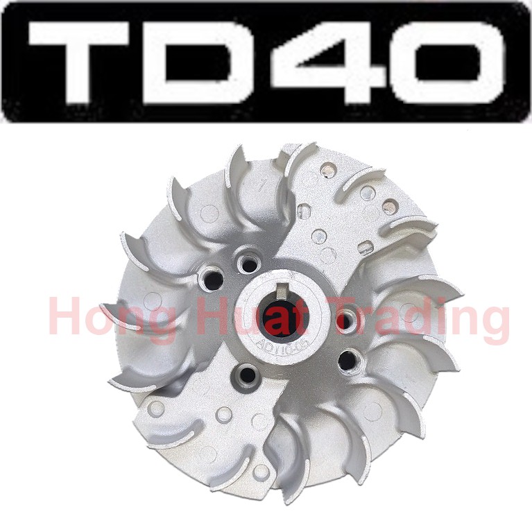 Kawasaki TD40 Flywheel Fly Wheel 2 Stroke Grass Cutter Brush Cutter ...