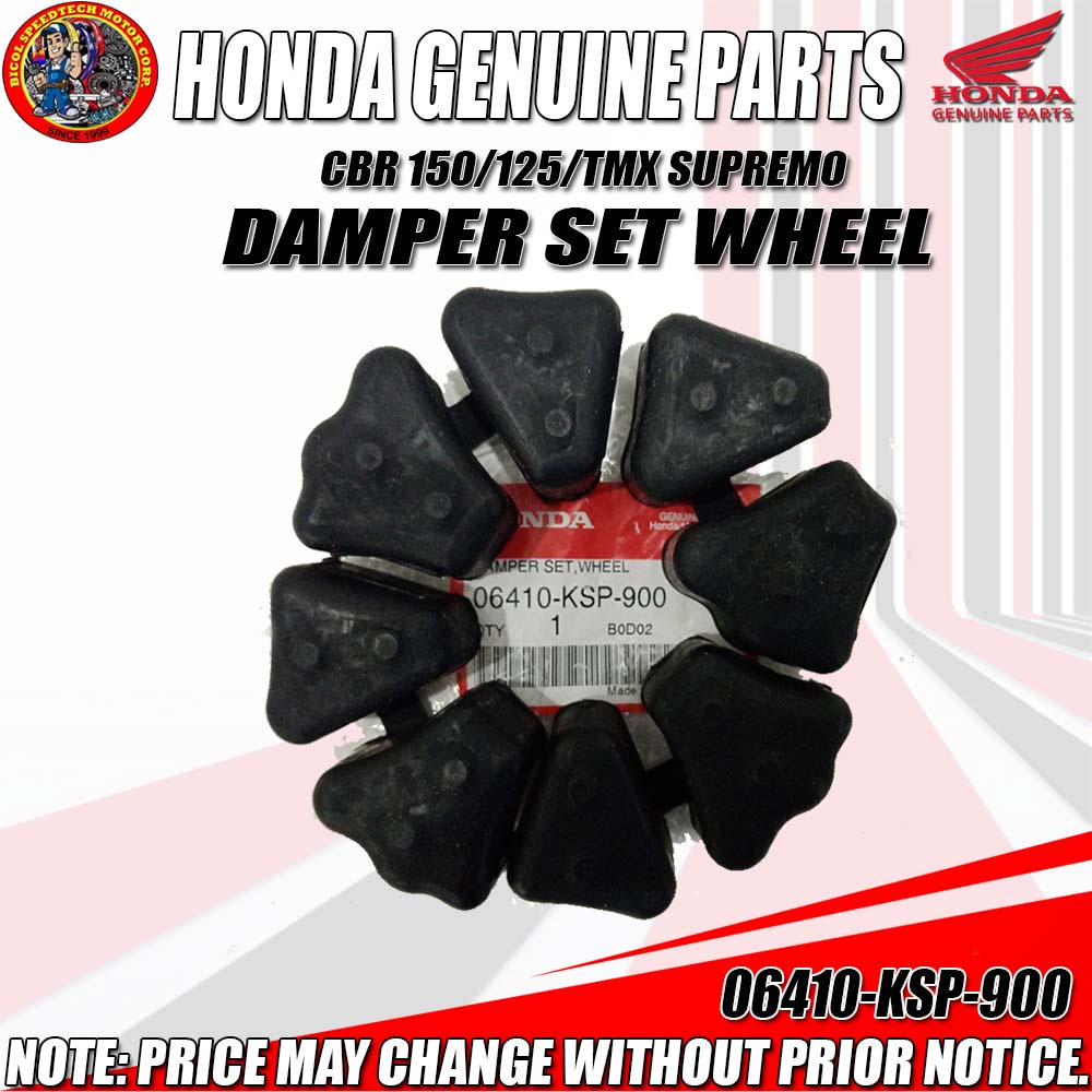 CBR 150/125/TMX SUPREMO DAMPER SET WHEEL (HPI) (GENUINE: 06410-KSP-900 ...