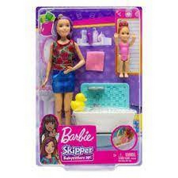 % Authentic Barbie Skipper Babysitters Inc Doll and Playset (FHY97 ...