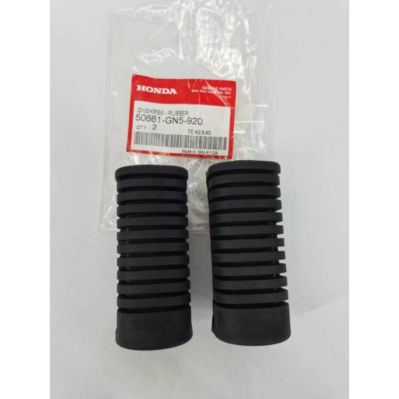 HONDA EX5 / WAVE 100 FRONT FOOTREST RUBBER SET | Shopee Philippines