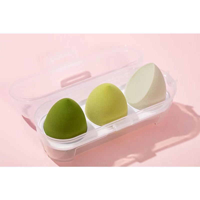 4Pcs/Box Makeup Sponge MakeuBeauty Egg beauty Use For Dry And ...