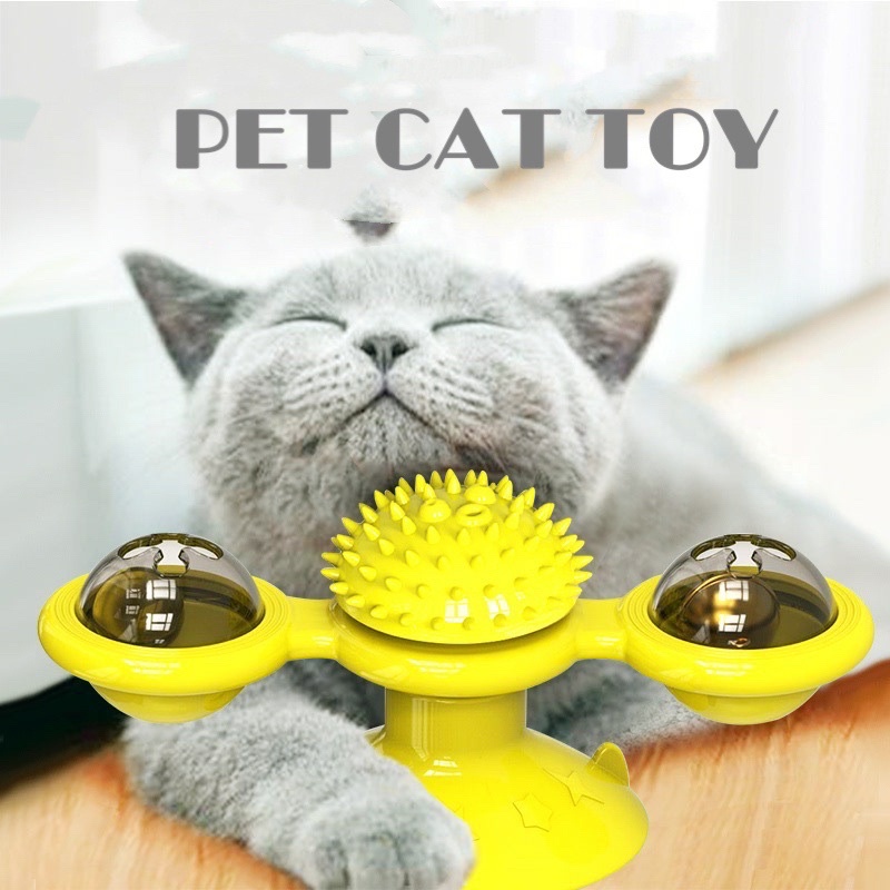 Pet Interactive Toys Cats Turntable Intellectual Funny Cat Toy | Shopee ...
