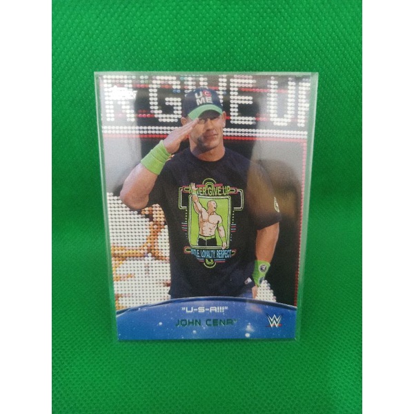 John Cena WWE Superstar card | Shopee Philippines