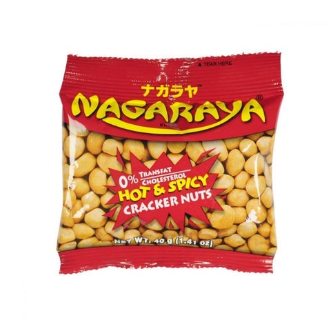 NAGARAYA HOT & SPICY CRACKER NUTS (40g) | Shopee Philippines